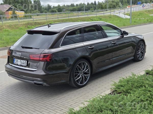 Brown Audi A6 2017 in Rezekne, with an engine capacity of 3.00 L and mileage of 220 thousand km for 19150 €, photo 5 on AUTOMOTO.COM.LV