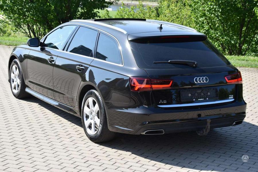 Brown Audi A6 2017 in Vilnius, with an engine capacity of 1.97 L and mileage of 327 thousand km for 12999 €, photo 9 on AUTOMOTO.COM.LV