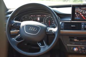Brown Audi A6 2017 in Vilnius, with an engine capacity of 1.97 L and mileage of 327 thousand km for 12999 €, photo 20 on AUTOMOTO.COM.LV