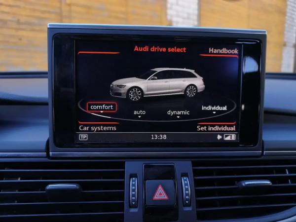 Brown Audi A6 2017 in Valmiera, with an engine capacity of 2.00 L and mileage of 415 thousand km for 13500 €, photo 9 on AUTOMOTO.COM.LV