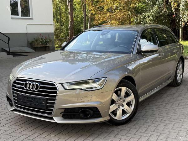 Brown Audi A6 2017 in Prienai, with an engine capacity of 1.97 L and mileage of 257 thousand km for 13800 €, photo 6 on AUTOMOTO.COM.LV