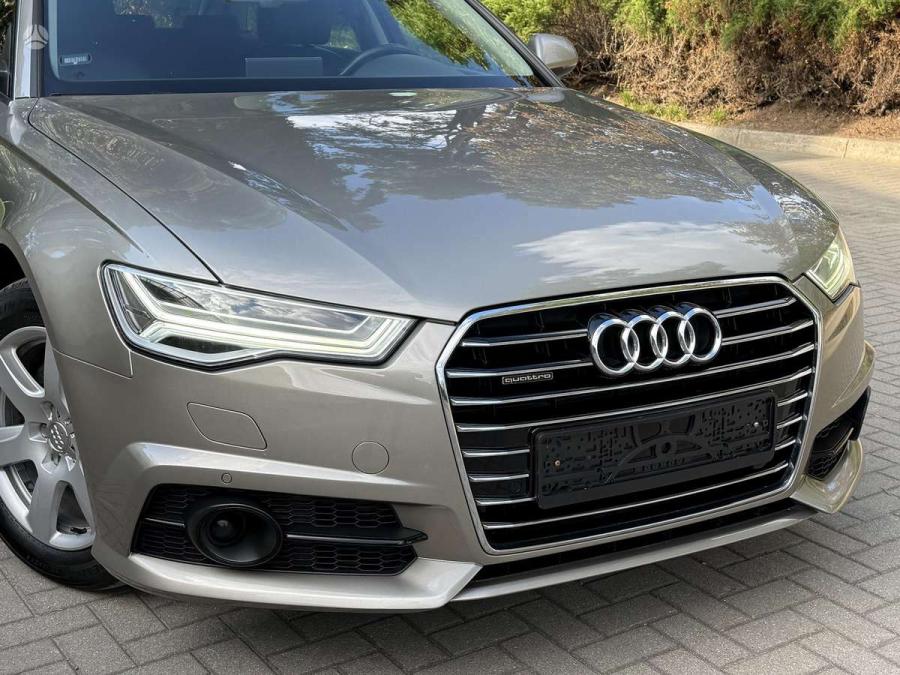 Brown Audi A6 2017 in Prienai, with an engine capacity of 1.97 L and mileage of 257 thousand km for 13800 €, photo 7 on AUTOMOTO.COM.LV
