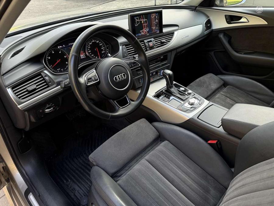 Brown Audi A6 2017 in Prienai, with an engine capacity of 1.97 L and mileage of 257 thousand km for 13800 €, photo 28 on AUTOMOTO.COM.LV