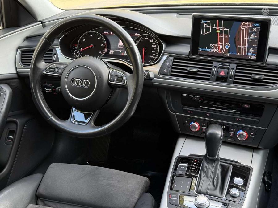 Brown Audi A6 2017 in Prienai, with an engine capacity of 1.97 L and mileage of 257 thousand km for 13800 €, photo 33 on AUTOMOTO.COM.LV