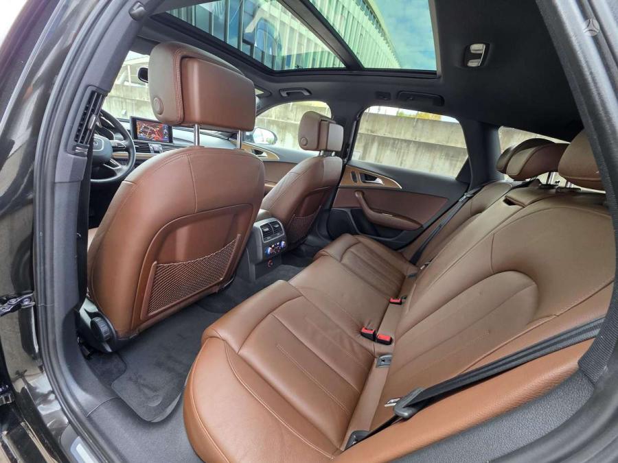 Brown Audi A6 2017 in Vilnius, with an engine capacity of 1.97 L and mileage of 328 thousand km for 11500 €, photo 23 on AUTOMOTO.COM.LV