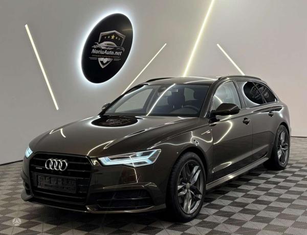 Brown Audi A6 2018 in Marijampole, with an engine capacity of 2.97 L and mileage of 177 thousand km for 15650 €, photo 8 on AUTOMOTO.COM.LV