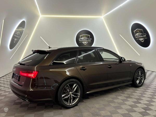 Brown Audi A6 2018 in Marijampole, with an engine capacity of 2.97 L and mileage of 177 thousand km for 15650 €, photo 9 on AUTOMOTO.COM.LV