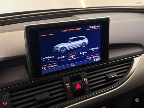 Brown Audi A6 2018 in Marijampole, with an engine capacity of 2.97 L and mileage of 177 thousand km for 15650 €, photo 10 on AUTOMOTO.COM.LV