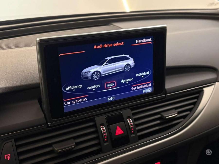 Brown Audi A6 2018 in Marijampole, with an engine capacity of 2.97 L and mileage of 177 thousand km for 15650 €, photo 10 on AUTOMOTO.COM.LV