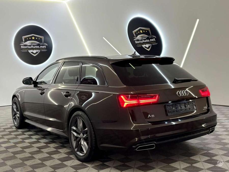 Brown Audi A6 2018 in Marijampole, with an engine capacity of 2.97 L and mileage of 177 thousand km for 15650 €, photo 36 on AUTOMOTO.COM.LV