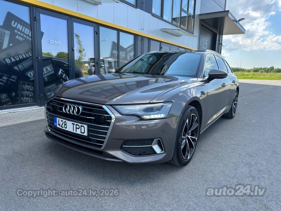 Brown Audi A6 2019 in Tallinn, with an engine capacity of 2.00 L and mileage of 157 thousand km for 24990 €, photo 1 on AUTOMOTO.COM.LV