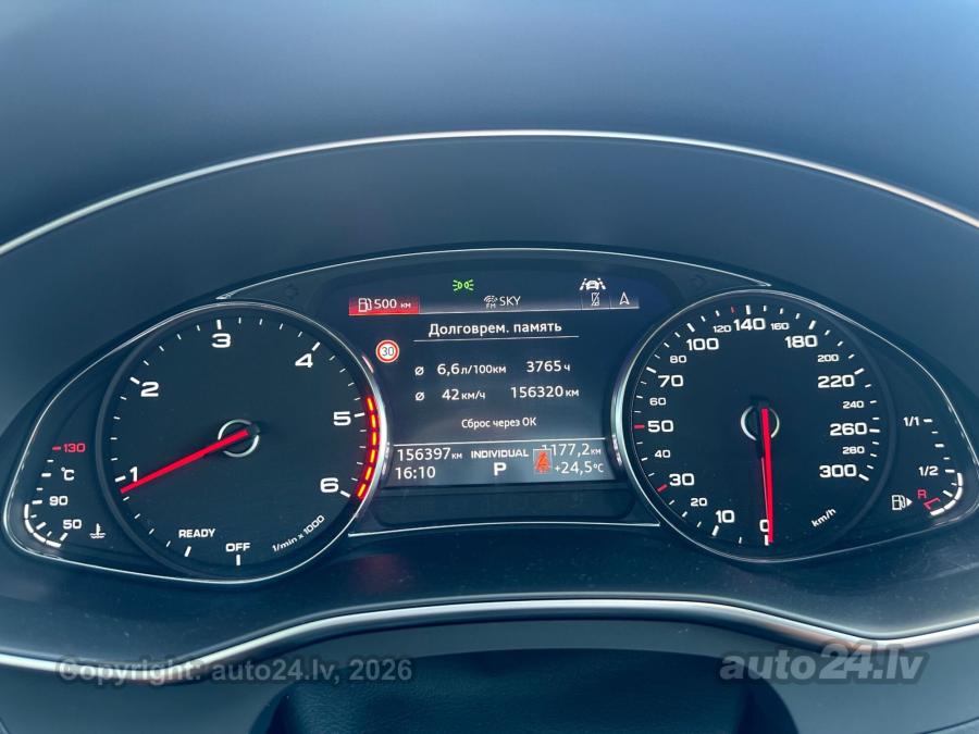 Brown Audi A6 2019 in Tallinn, with an engine capacity of 2.00 L and mileage of 157 thousand km for 24990 €, photo 12 on AUTOMOTO.COM.LV
