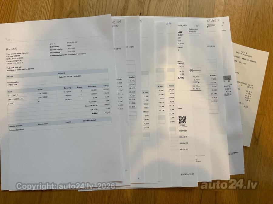 Brown Audi A6 2019 in Tallinn, with an engine capacity of 2.00 L and mileage of 157 thousand km for 24990 €, photo 23 on AUTOMOTO.COM.LV