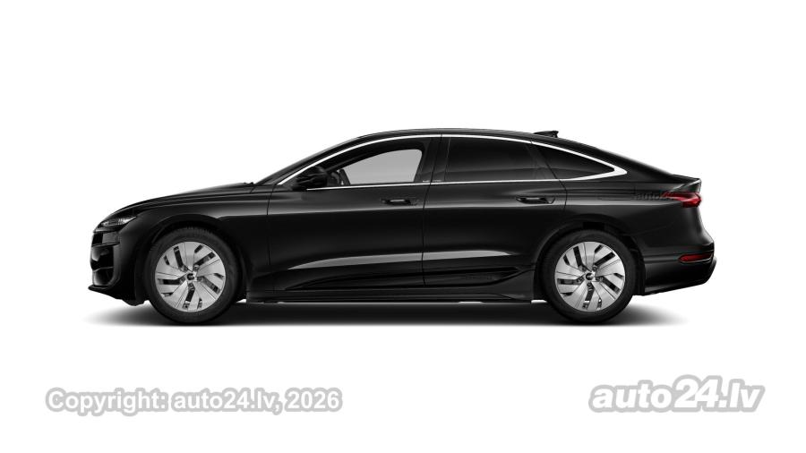 Black Audi A6 e-tron 2025 in Tallinn, with an engine capacity of 0.00 L and mileage of 13 thousand km for 69900 €, photo 4 on AUTOMOTO.COM.LV