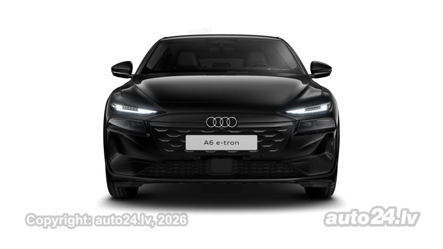Black Audi A6 e-tron 2025 in Tallinn, with an engine capacity of 0.00 L and mileage of 13 thousand km for 69900 €, photo 5 on AUTOMOTO.COM.LV
