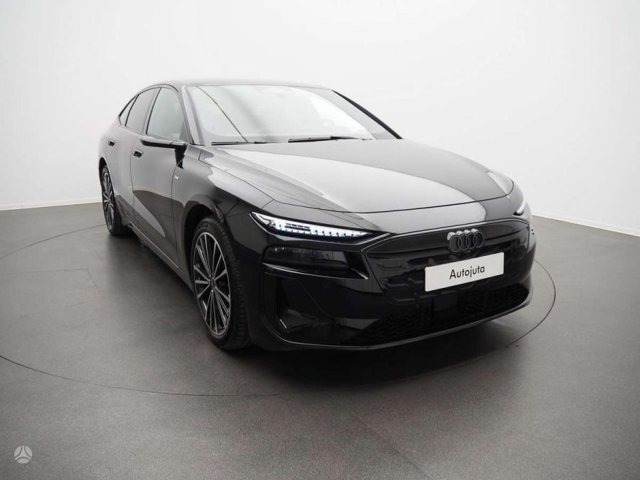 Black Audi A6 e-tron 2026 in Vilnius, with an engine capacity of 0.00 L and mileage of 1 thousand km for 69900 €, photo 4 on AUTOMOTO.COM.LV
