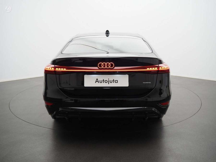 Black Audi A6 e-tron 2026 in Vilnius, with an engine capacity of 0.00 L and mileage of 1 thousand km for 69900 €, photo 6 on AUTOMOTO.COM.LV