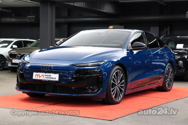 Синий Ауди A6 e-tron 2025 в Таллин, объемом двигателя 0.00 л и пробегом 3 тыс. км за 70995 €, фото 3 на AUTOMOTO.COM.LV