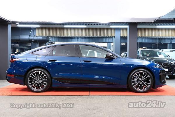 Синий Ауди A6 e-tron 2025 в Таллин, объемом двигателя 0.00 л и пробегом 3 тыс. км за 70995 €, фото 5 на AUTOMOTO.COM.LV