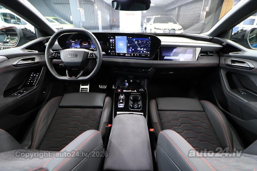 Blue Audi A6 e-tron 2025 in Tallinn, with an engine capacity of 0.00 L and mileage of 3 thousand km for 70995 €, photo 7 on AUTOMOTO.COM.LV