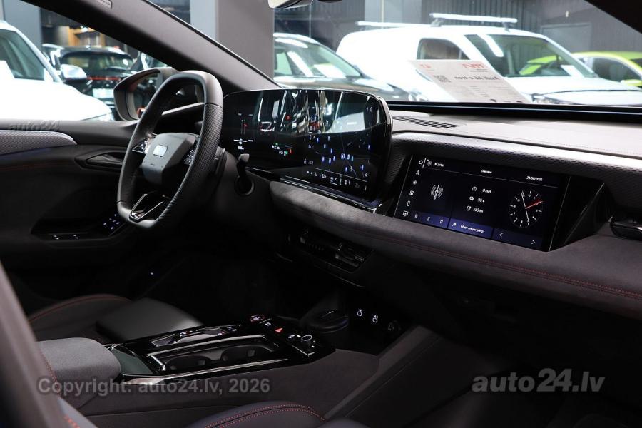 Blue Audi A6 e-tron 2025 in Tallinn, with an engine capacity of 0.00 L and mileage of 3 thousand km for 70995 €, photo 11 on AUTOMOTO.COM.LV
