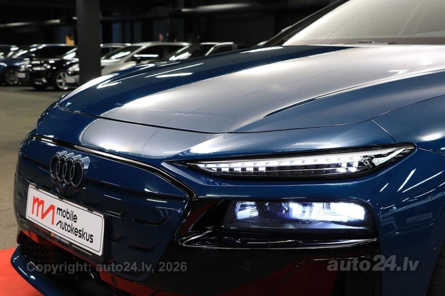 Blue Audi A6 e-tron 2025 in Tallinn, with an engine capacity of 0.00 L and mileage of 3 thousand km for 70995 €, photo 29 on AUTOMOTO.COM.LV
