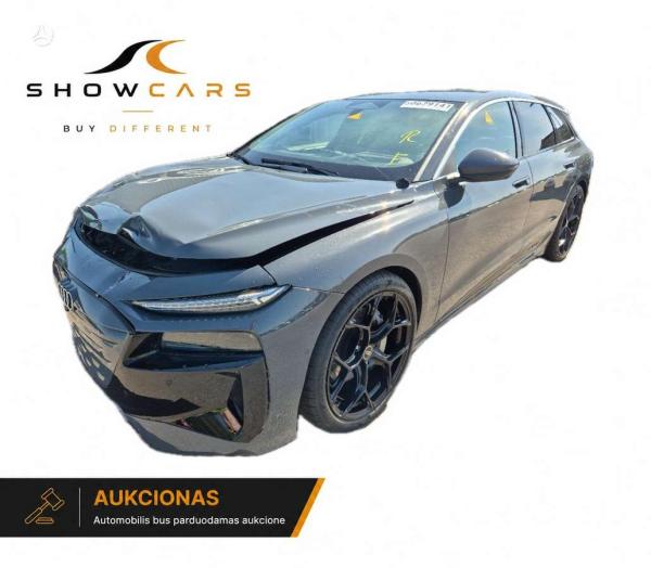 Grey Audi A6 e-tron 2025 in Klaipeda, with an engine capacity of 0.00 L and mileage of 12 thousand km for 15100 €, photo 1 on AUTOMOTO.COM.LV