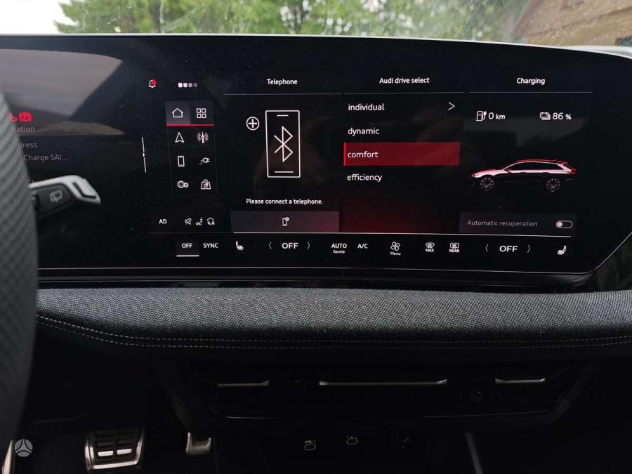 Audi A6 e-tron 2025 Telšiai, ar dzinēja tilpumu 0.00 L un nobraukumu 34 tūkst. km par 28500 €, foto 29 vietnē AUTOMOTO.COM.LV