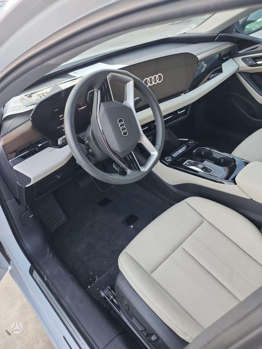 White Audi A6 e-tron 2025 in Klaipeda, with an engine capacity of 0.00 L and mileage of 16 thousand km for 27500 €, photo 21 on AUTOMOTO.COM.LV