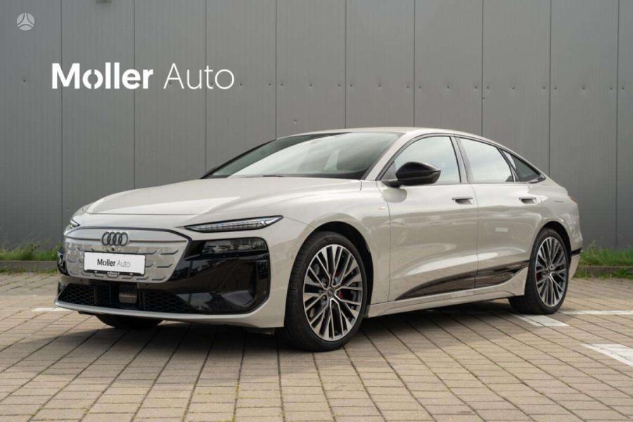Dzeltens Audi A6 e-tron 2025 Viļņa, ar dzinēja tilpumu 0.00 L un nobraukumu 21 tūkst. km par 61600 €, foto 1 vietnē AUTOMOTO.COM.LV