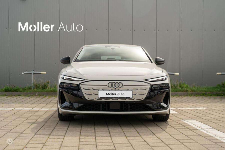 Dzeltens Audi A6 e-tron 2025 Viļņa, ar dzinēja tilpumu 0.00 L un nobraukumu 21 tūkst. km par 61600 €, foto 2 vietnē AUTOMOTO.COM.LV