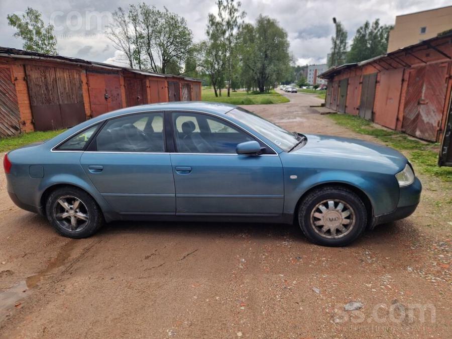 Zaļš Audi A6 1997 Cēsis, ar dzinēja tilpumu 2.40 L un nobraukumu 323 tūkst. km par 750 €, foto 1 vietnē AUTOMOTO.COM.LV