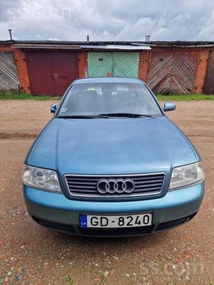 Zaļš Audi A6 1997 Cēsis, ar dzinēja tilpumu 2.40 L un nobraukumu 323 tūkst. km par 750 €, foto 2 vietnē AUTOMOTO.COM.LV
