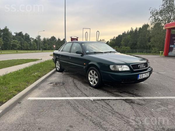 Green Audi A6 1994 in Daugavpils, with an engine capacity of 2.50 L and mileage of 560 thousand km for 1100 €, photo 2 on AUTOMOTO.COM.LV