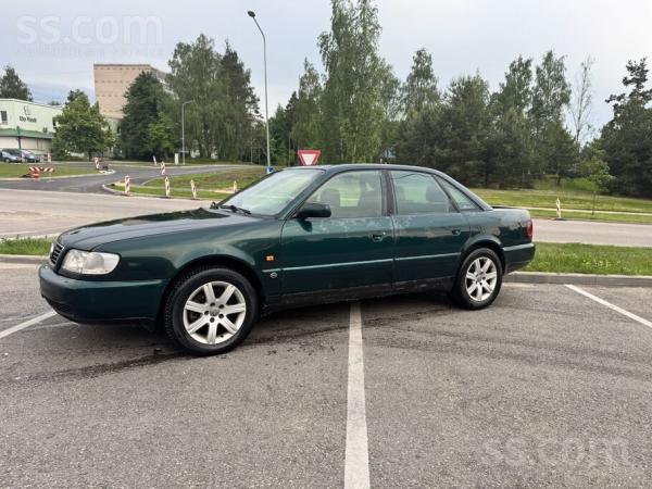 Green Audi A6 1994 in Daugavpils, with an engine capacity of 2.50 L and mileage of 560 thousand km for 1100 €, photo 4 on AUTOMOTO.COM.LV