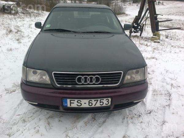 Green Audi A6 1994 in Kraslava, with an engine capacity of 2.50 L and mileage of 459 thousand km for 1200 €, photo 1 on AUTOMOTO.COM.LV