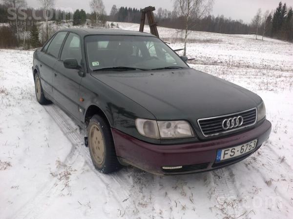 Green Audi A6 1994 in Kraslava, with an engine capacity of 2.50 L and mileage of 459 thousand km for 1200 €, photo 2 on AUTOMOTO.COM.LV