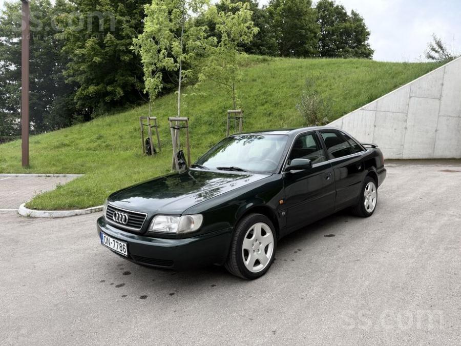 Green Audi A6 1995 in Riga, with an engine capacity of 2.50 L and mileage of 330 thousand km for 3700 €, photo 4 on AUTOMOTO.COM.LV