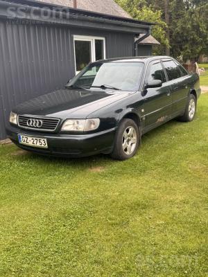 Green Audi A6 1996 in Liepaja, with an engine capacity of 2.80 L and mileage of 319 thousand km for 1450 €, photo  on AUTOMOTO.COM.LV