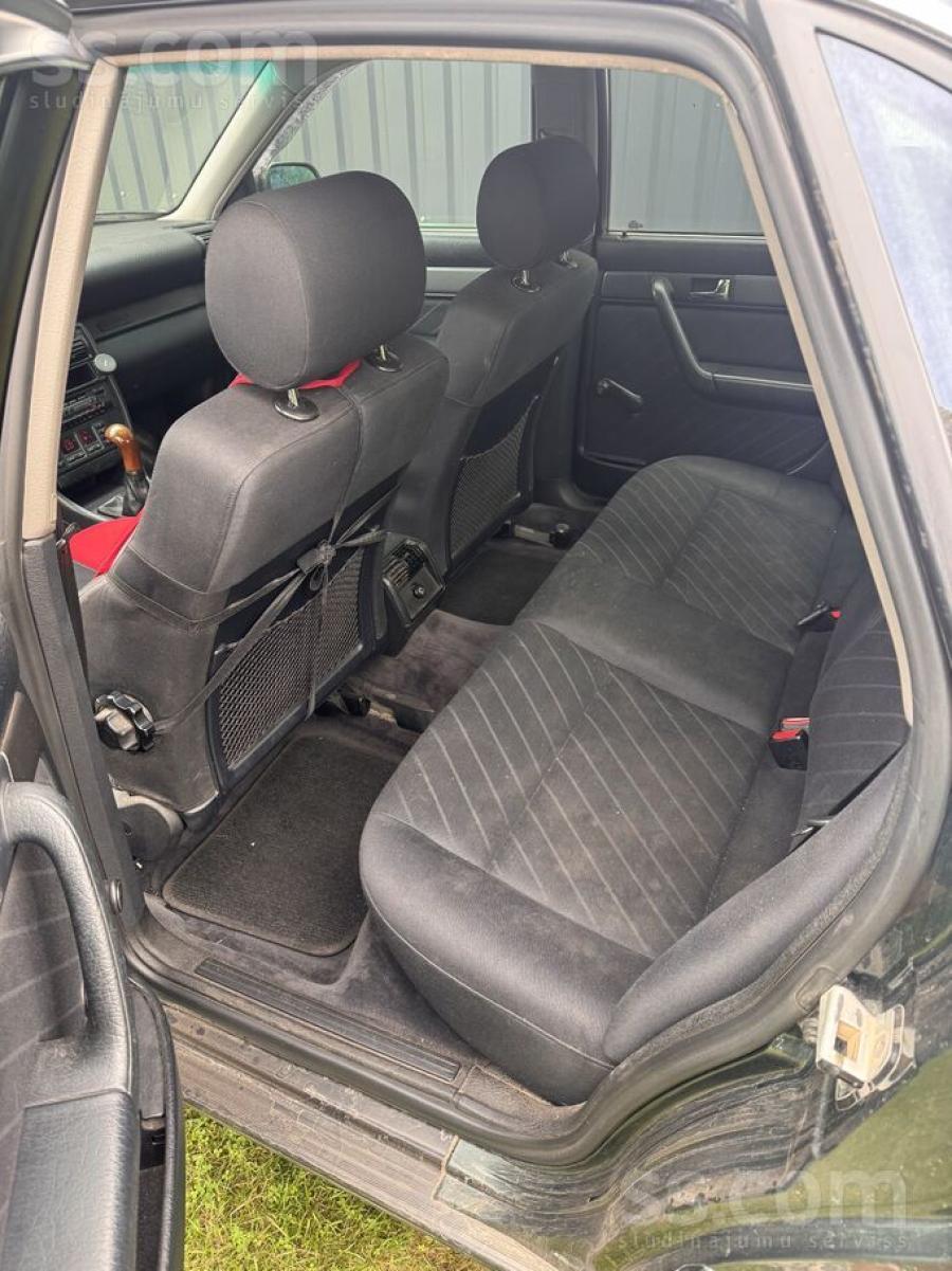 Green Audi A6 1996 in Liepaja, with an engine capacity of 2.80 L and mileage of 319 thousand km for 1450 €, photo 9 on AUTOMOTO.COM.LV