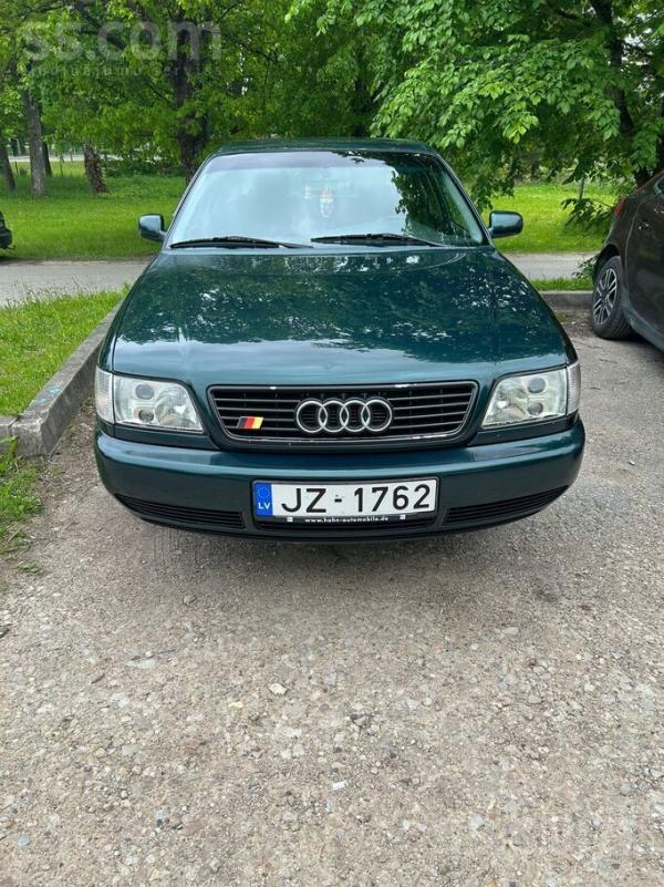 Zaļš Audi A6 1996 Valka, ar dzinēja tilpumu 2.60 L un nobraukumu 344 tūkst. km par 2300 €, foto 1 vietnē AUTOMOTO.COM.LV