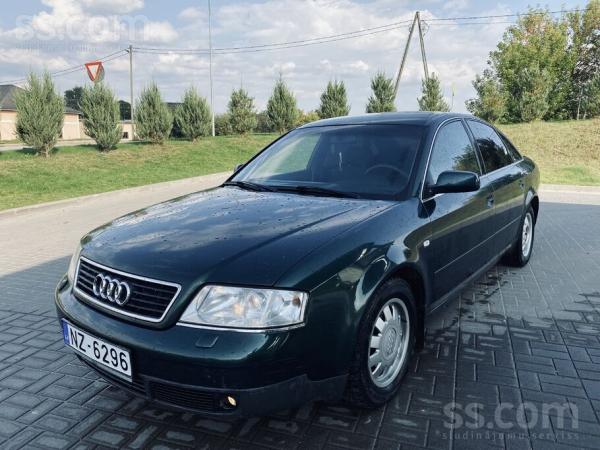 Green Audi A6 1997 in Rezekne, with an engine capacity of 2.40 L and mileage of 455 thousand km for 700 €, photo 2 on AUTOMOTO.COM.LV