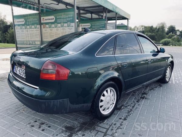 Green Audi A6 1997 in Rezekne, with an engine capacity of 2.40 L and mileage of 455 thousand km for 700 €, photo 3 on AUTOMOTO.COM.LV