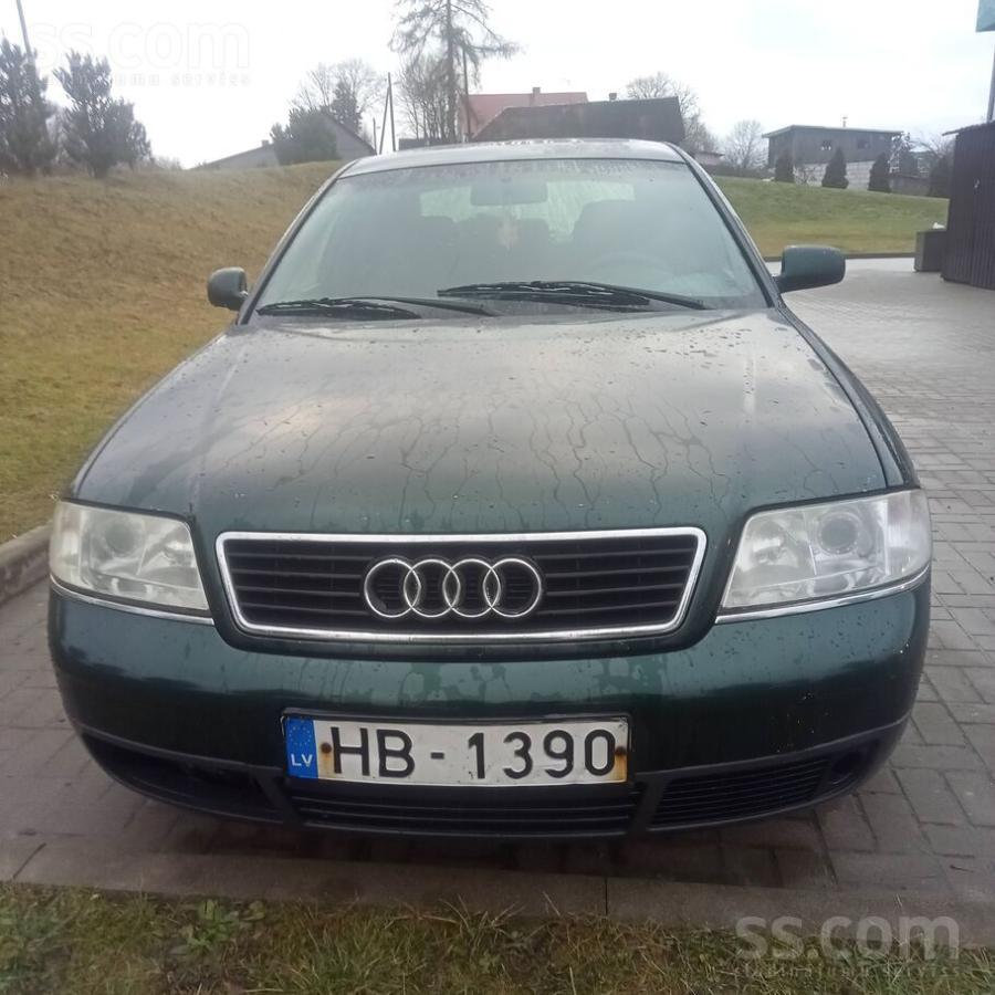 Zaļš Audi A6 1997 Rēzekne, ar dzinēja tilpumu 1.90 L un nobraukumu 497 tūkst. km par 1050 €, foto 1 vietnē AUTOMOTO.COM.LV