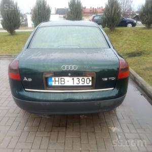 Zaļš Audi A6 1997 Rēzekne, ar dzinēja tilpumu 1.90 L un nobraukumu 497 tūkst. km par 1050 €, foto 3 vietnē AUTOMOTO.COM.LV