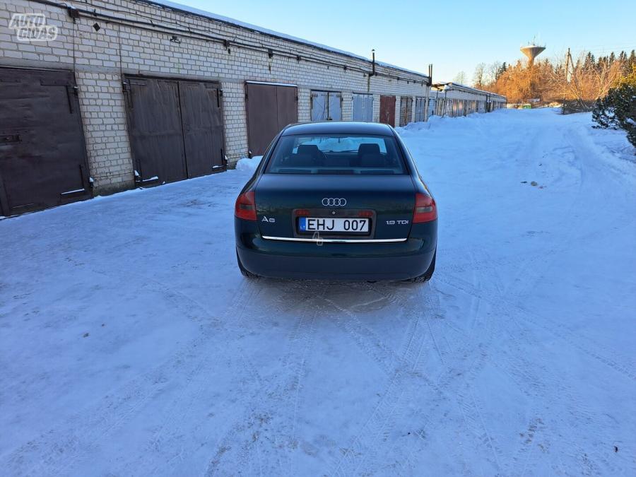 Green Audi A6 1997 in Akmene, with an engine capacity of 1.90 L and mileage of 190 thousand km for 1750 €, photo 5 on AUTOMOTO.COM.LV
