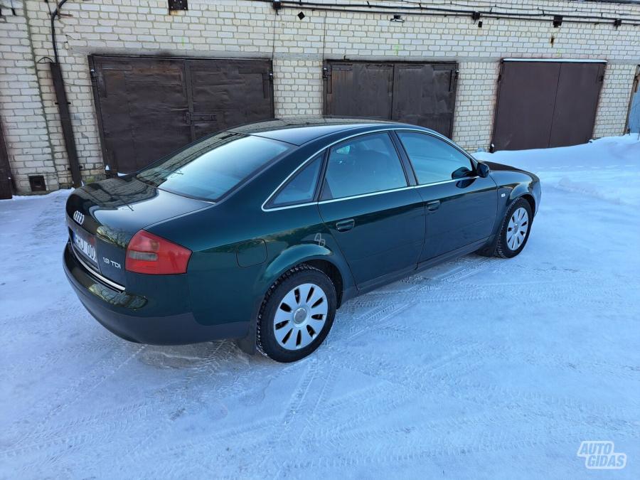 Green Audi A6 1997 in Akmene, with an engine capacity of 1.90 L and mileage of 190 thousand km for 1750 €, photo 6 on AUTOMOTO.COM.LV