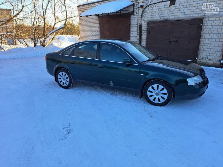 Green Audi A6 1997 in Akmene, with an engine capacity of 1.90 L and mileage of 190 thousand km for 1750 €, photo 7 on AUTOMOTO.COM.LV