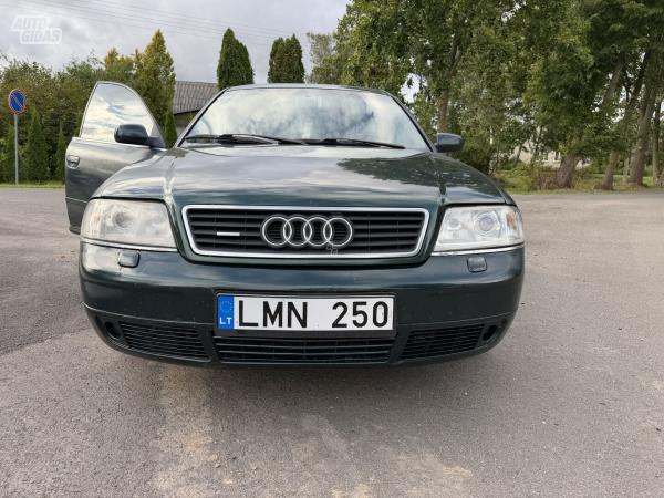 Green Audi A6 1997 in Alytus, with an engine capacity of 2.40 L and mileage of 484 thousand km for 1000 €, photo 3 on AUTOMOTO.COM.LV