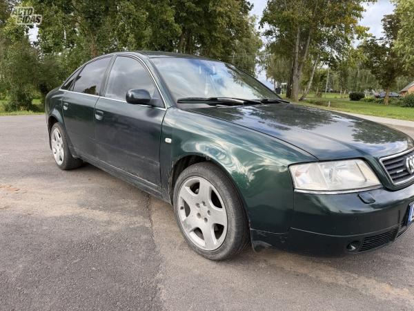 Green Audi A6 1997 in Alytus, with an engine capacity of 2.40 L and mileage of 484 thousand km for 1000 €, photo 4 on AUTOMOTO.COM.LV